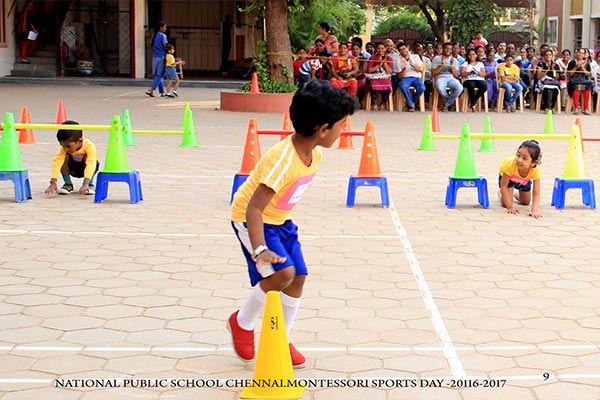 NPS Gopalapuram - Montessori Sports Day 2016 - 2017